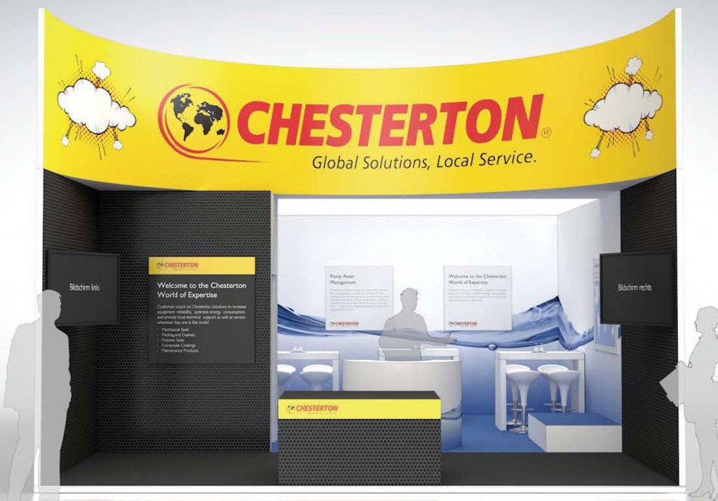 CHESTERTON Messestand | Blickfang Messebau GmbH
