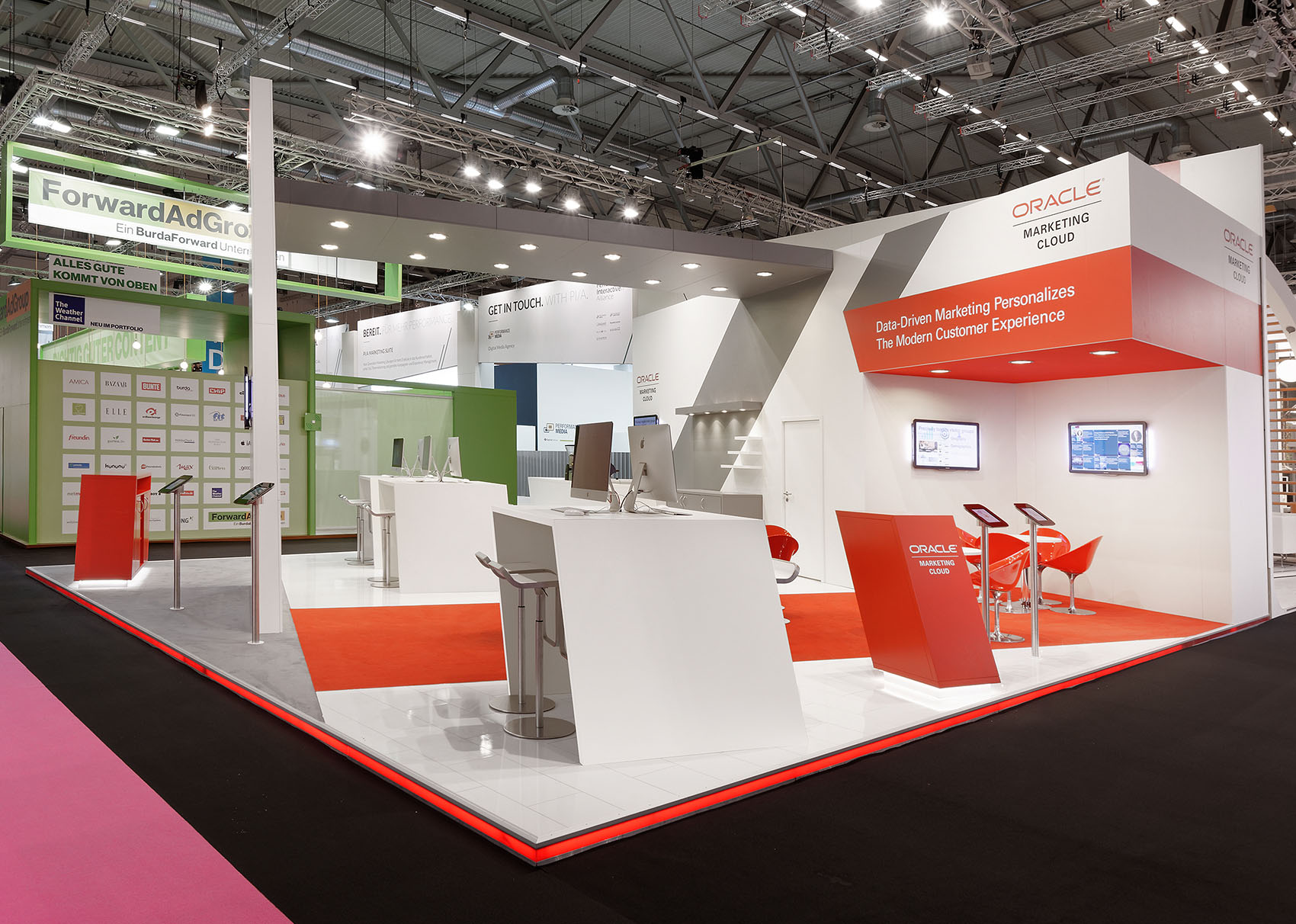 ORACLE - Messestandgestaltung | Blickfang Messebau GmbH