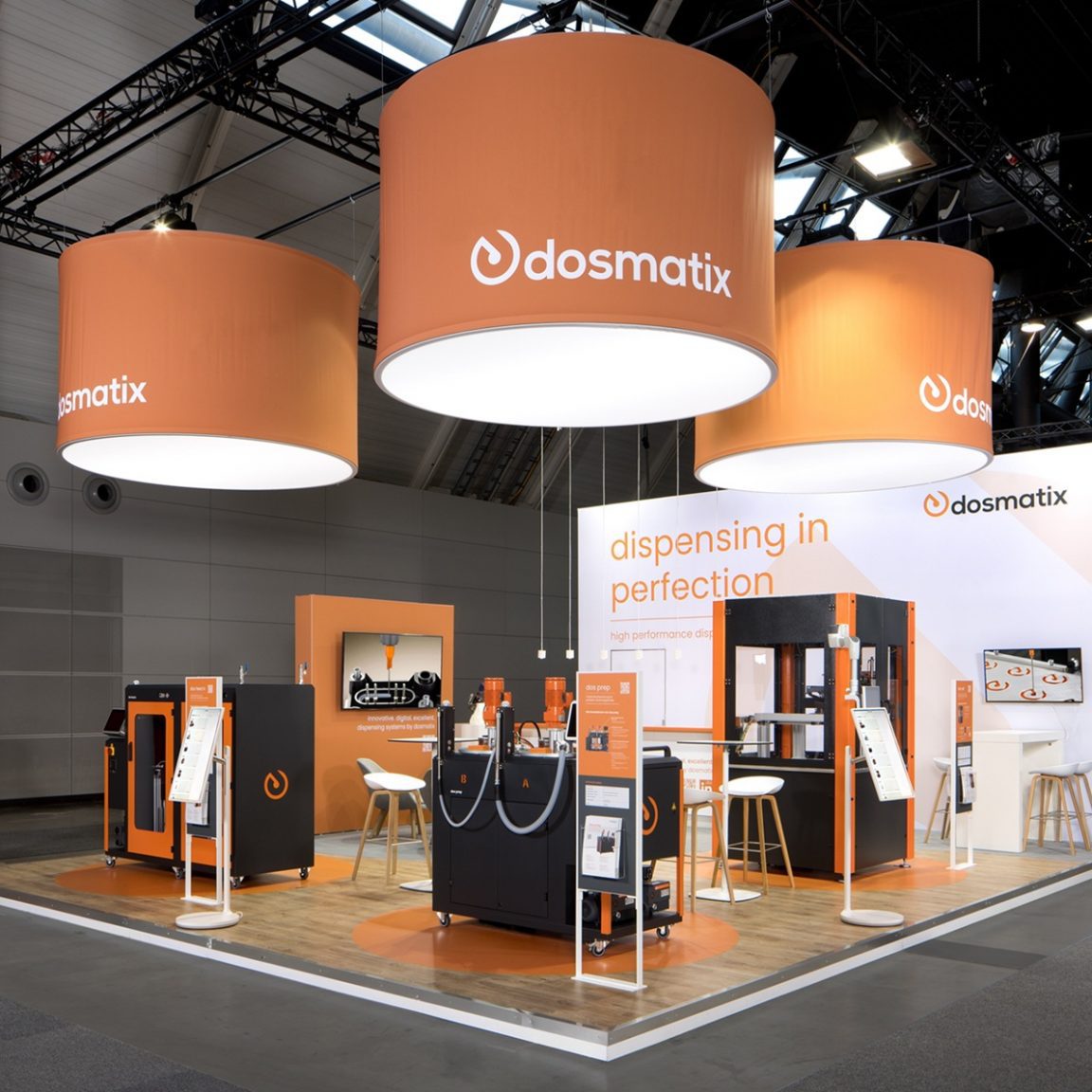 DOSMATIX Messestand - Blickfang Messebau GmbH